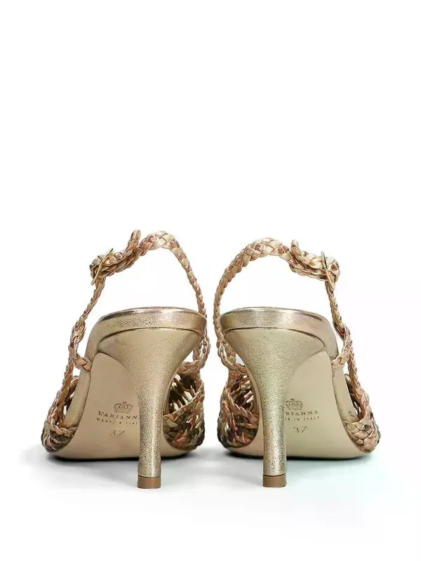 L'ARIANNA L.a.r. Woven Slingback Pumps