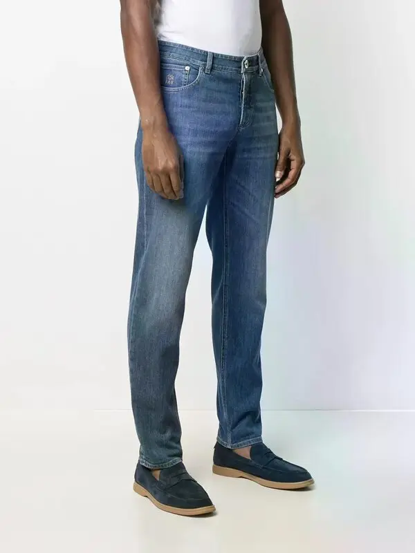 Brunello Cucinelli Mid-rise Straight Jeans