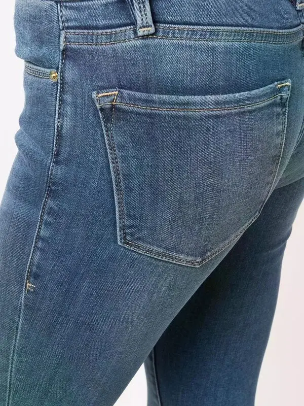 FRAME Low-rise Skinny Jeans