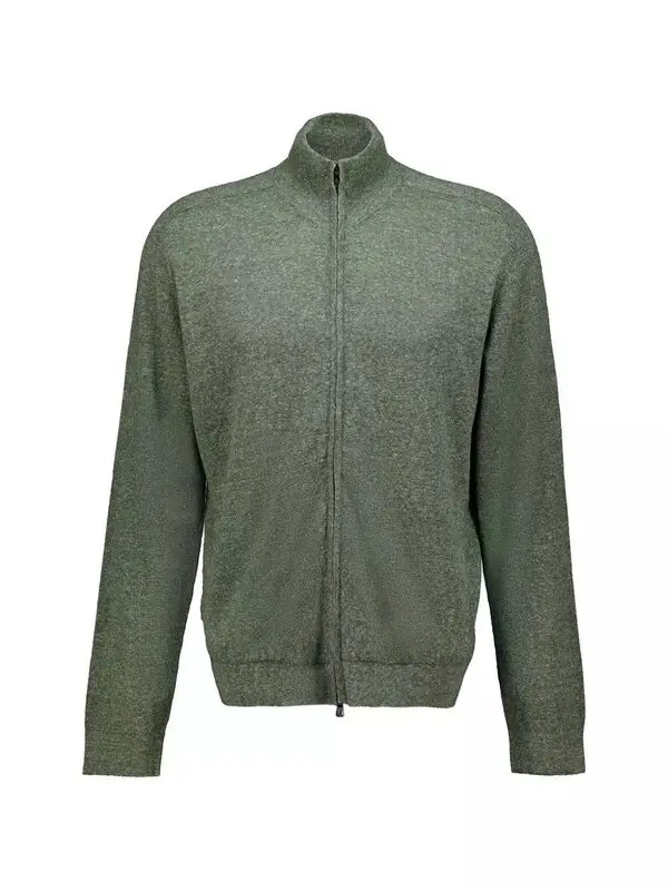 PIACENZA CASHMERE 1733 Zip-up Knitted Cardigan