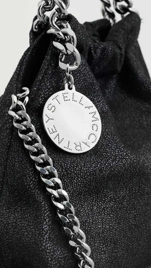 Stella McCartney Falabella Mini Drawstring Bag - Black