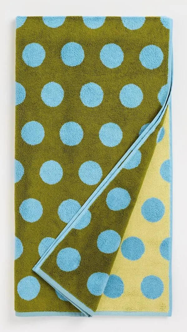 DUSEN DUSEN Bath Towel - Blue Dot