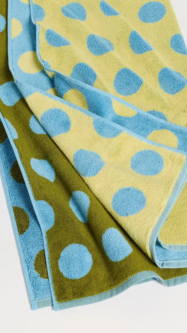 DUSEN DUSEN Bath Towel - Blue Dot