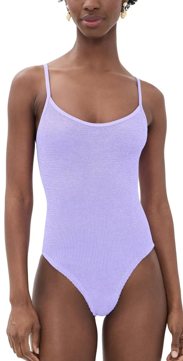 Hunza G Pamela Swimsuit - Lilac