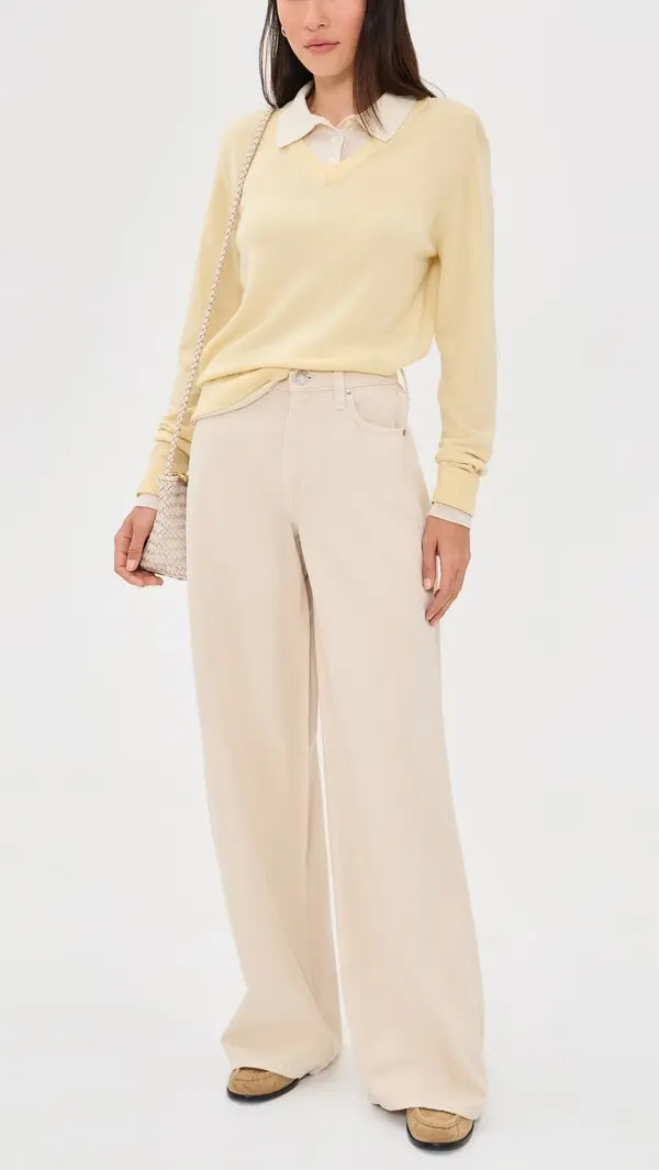 Rag & Bone Featherweight Sofie Jeans - Sandstone