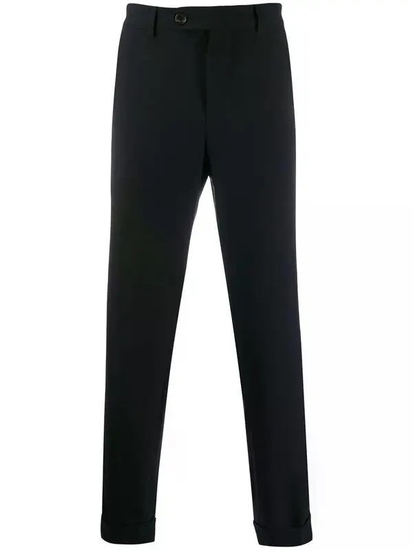 Brunello Cucinelli Virgin Wool Flannel Leisure Fit Trousers
