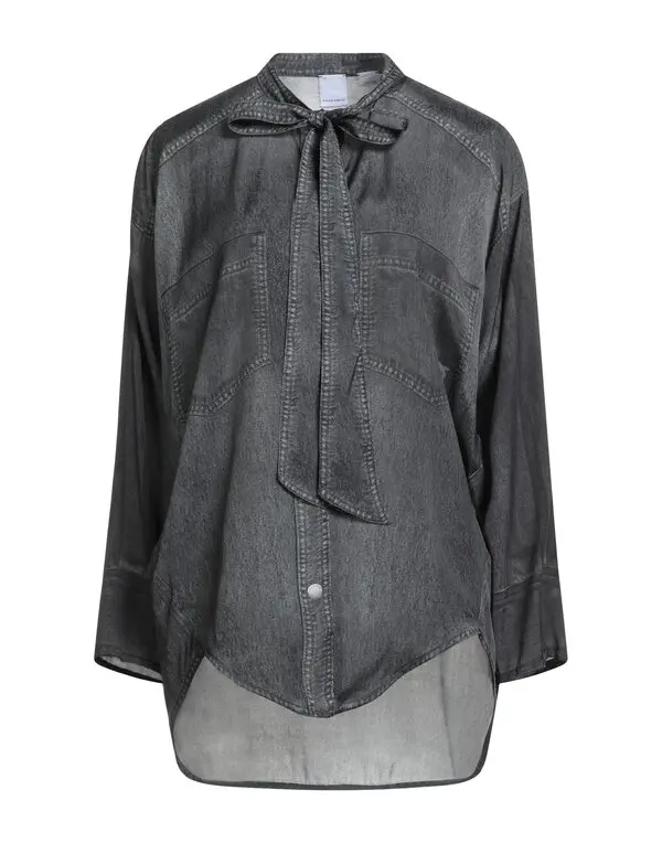 Pinko Viscose Blend Bow Blouse