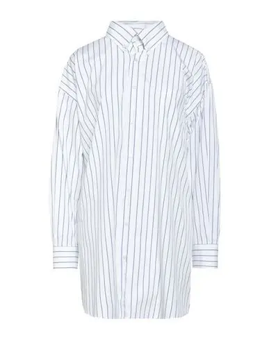 Fabiana Filippi Striped Cotton Poplin Long Shirt