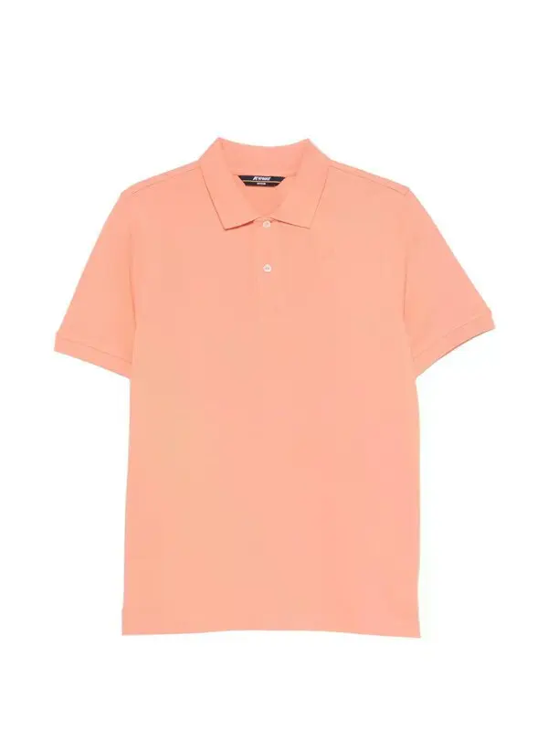K-WAY Amedde Piqué Polo Shirt - Orange