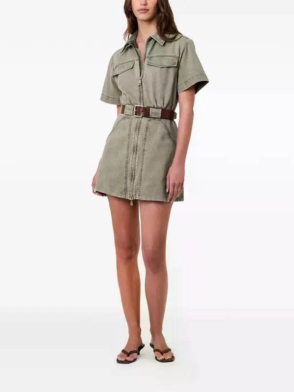 NICHOLAS Embla Belted Utility Mini Dress