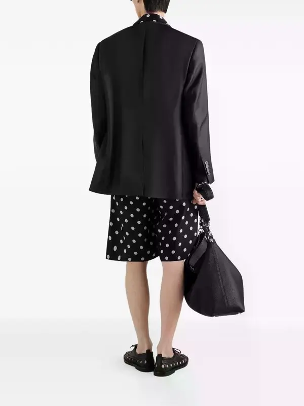 Dolce & Gabbana Sicilia Light Double-breasted Silk Twill Jacket