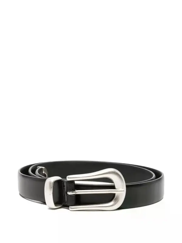 SECOND / LAYER Doc Buckle Belt - Black