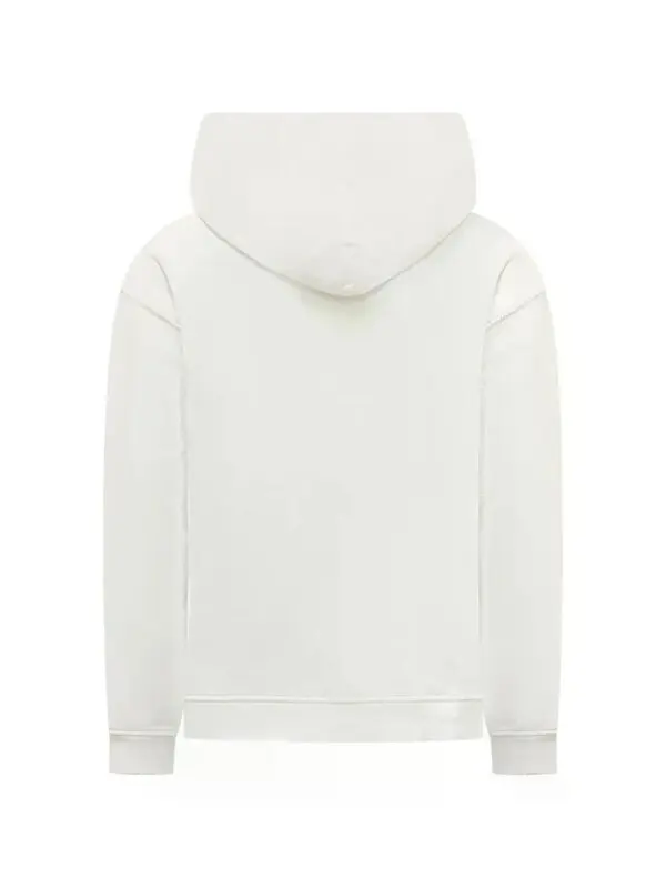 HTC LOS ANGELES Sun Embellished Zip-up Hoodie - White