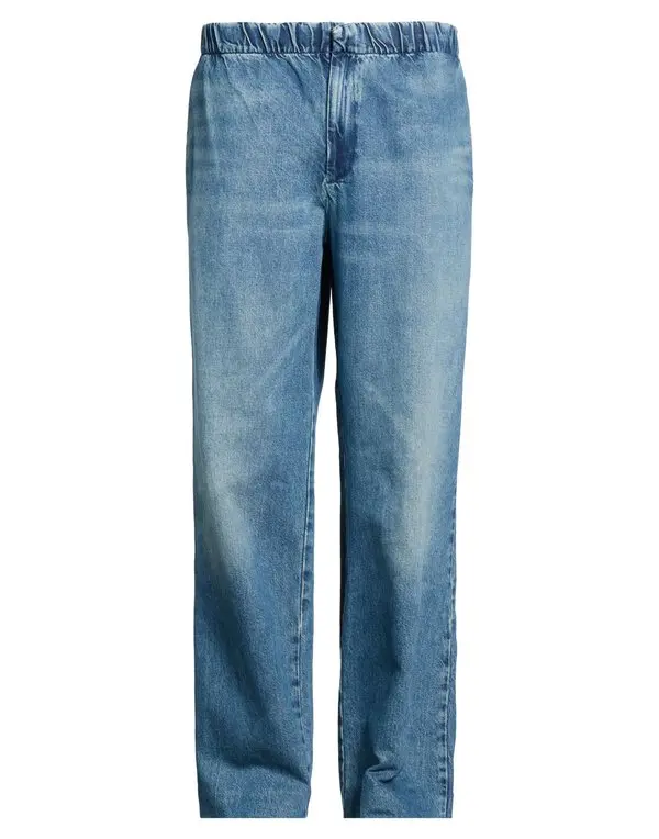 Sandro Baggy Jeans In Cotton Denim