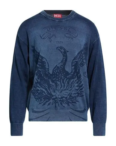 DIESEL® Two-tone Crewneck Sweater