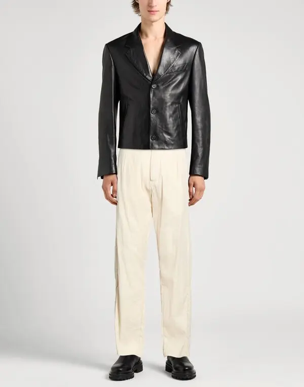 Masnada Cotton, Linen, And Paper Pants