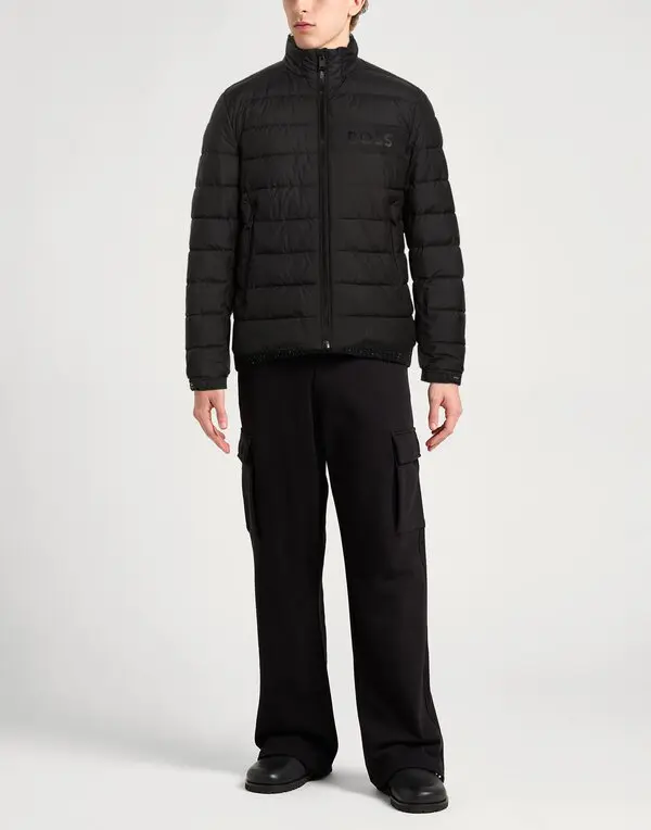 BOSS Recycled Polyester Padded Jacket - Black