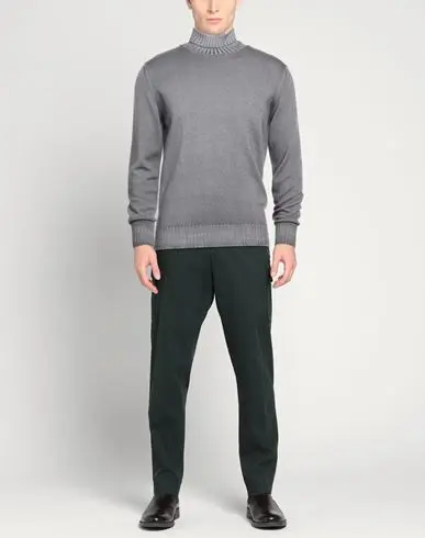 FILIPPO DE LAURENTIIS Merino Wool Turtleneck - Grey