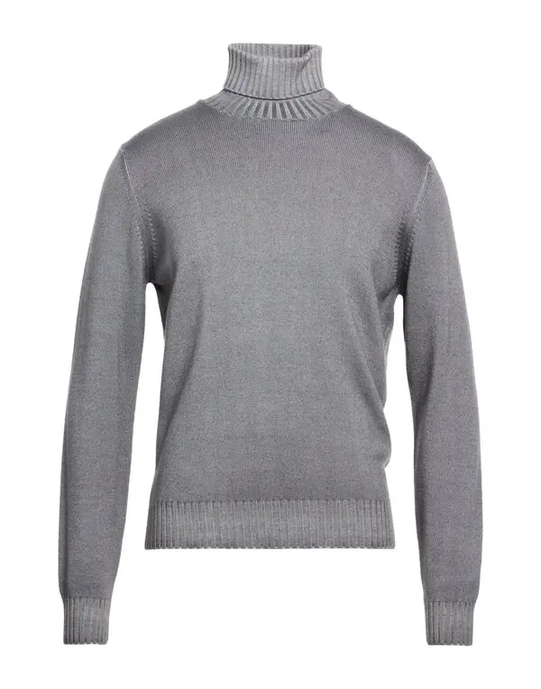 FILIPPO DE LAURENTIIS Merino Wool Turtleneck - Grey