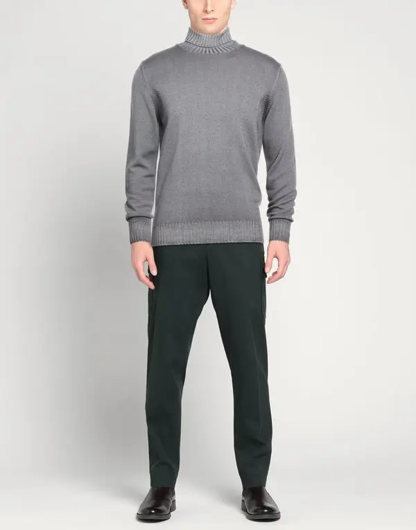 FILIPPO DE LAURENTIIS Merino Wool Turtleneck - Grey
