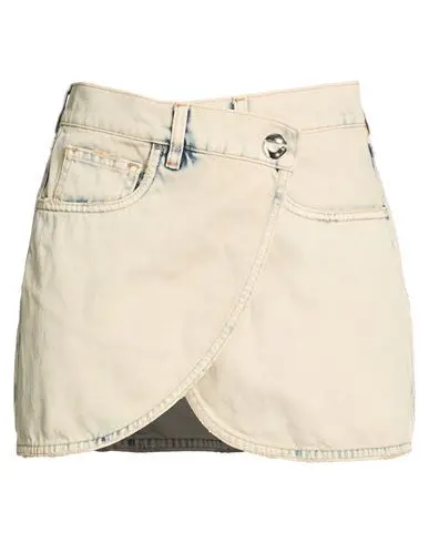 Coperni Wrap Denim Skirt - Sage Green