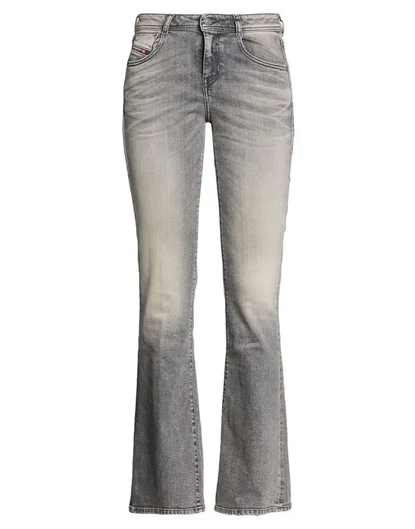 DIESEL® Boot-cut Jeans In Stretch Denim - Black