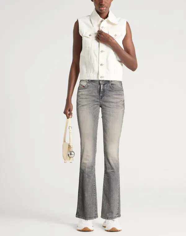 DIESEL® Boot-cut Jeans In Stretch Denim - Black