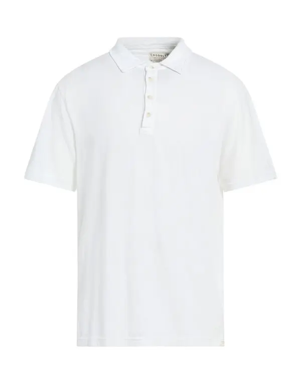 Crossley Polo Shirt Size Cotton, Lyocell - White