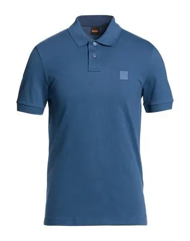 BOSS Polo Shirt Size Cotton, Elastane - Green