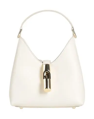 Furla Leather Hobo Bag - White