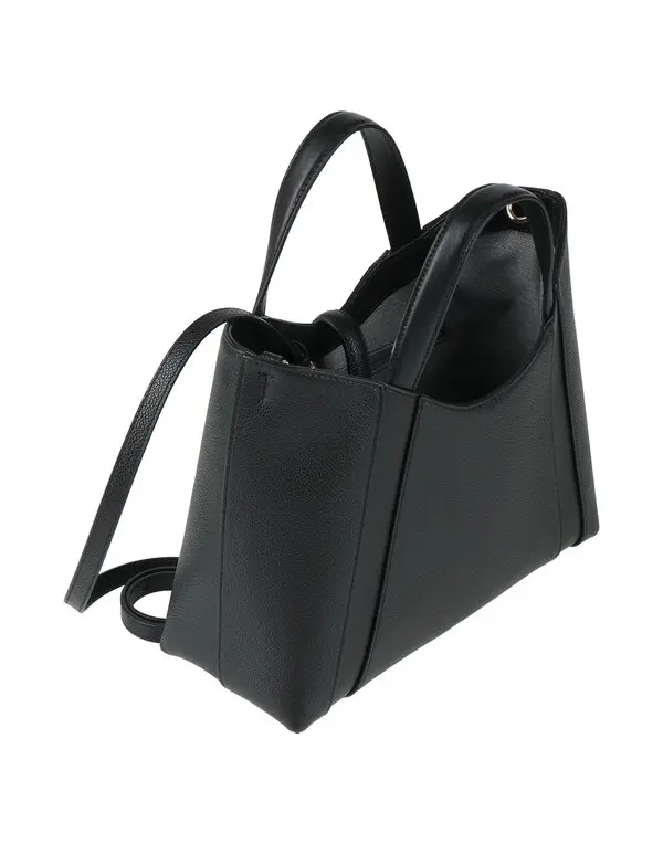 Furla Textured Leather Tote Bag - Black