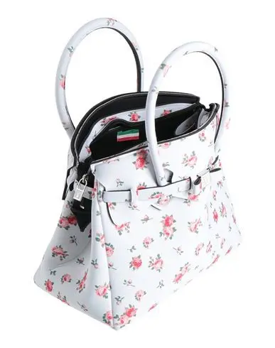 Save My Bag Floral Print Scuba Tote - Grey