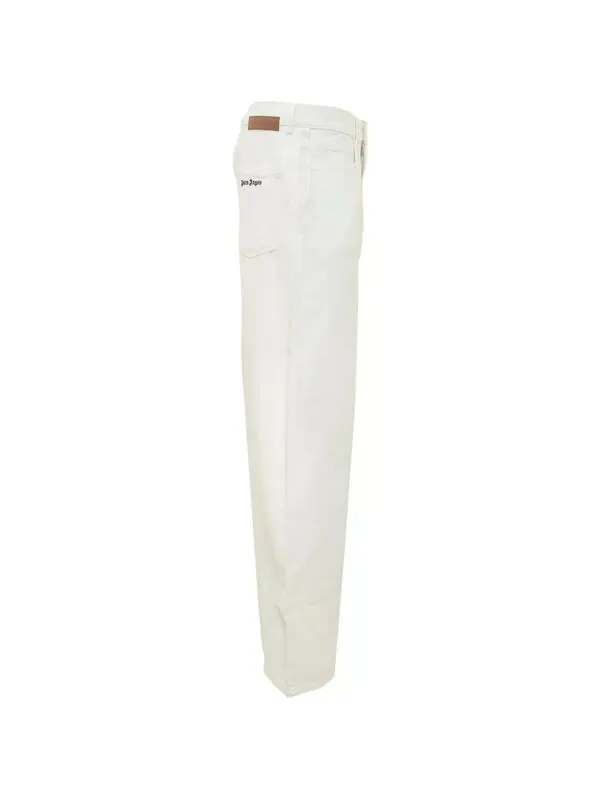 Palm Angels Logo Embroidered Jeans