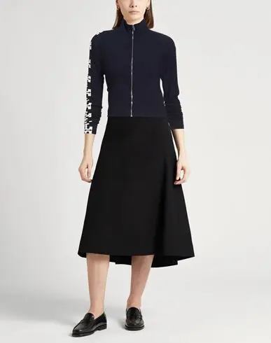 Tory Burch Polyamide And Lycra Zip-up Sweatshirt - Navy