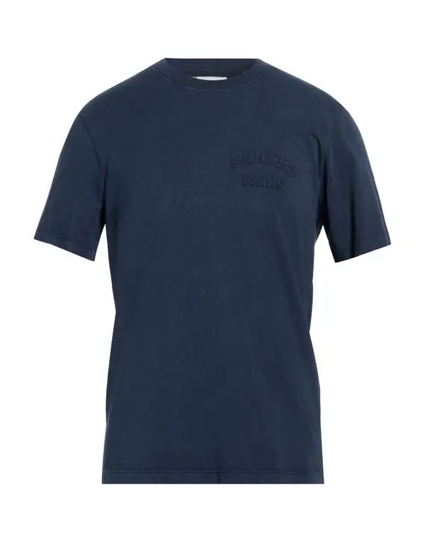 Sandro T-shirt Size Cotton - Navy