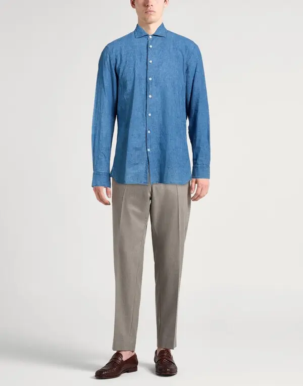 HACKETT Shirt Size Linen, Cotton