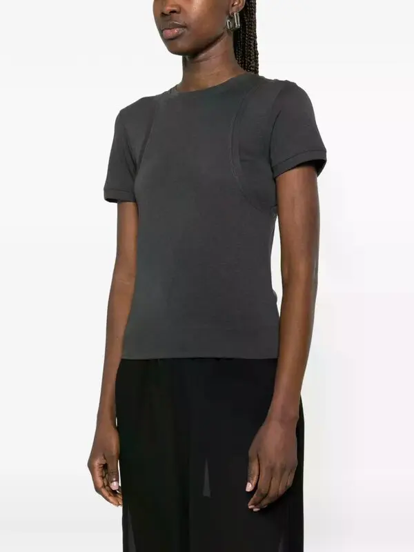LA PISCINE Layered Detail T-shirt