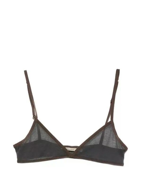 Paloma Wool Sheer Triangle Cup Top - Black