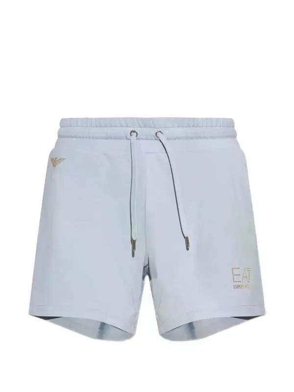 EA7 Emporio Evolution Drawstring Shorts - Blue