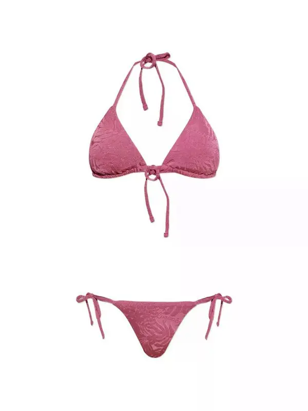 Emporio Armani Foliage-print Bikini