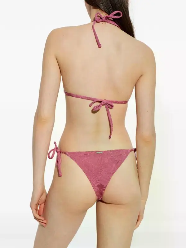 Emporio Armani Foliage-print Bikini