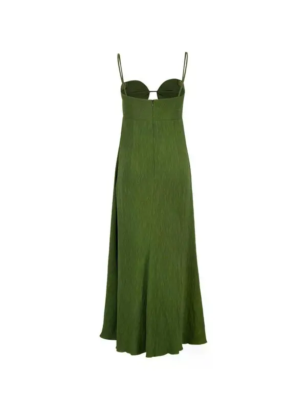 Johanna Ortiz Dream Spinner Cutout Maxi Dress - Green