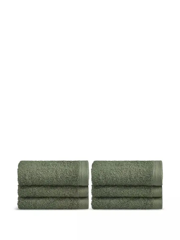 CU I SEEYOU Terry-cloth Towels - Green