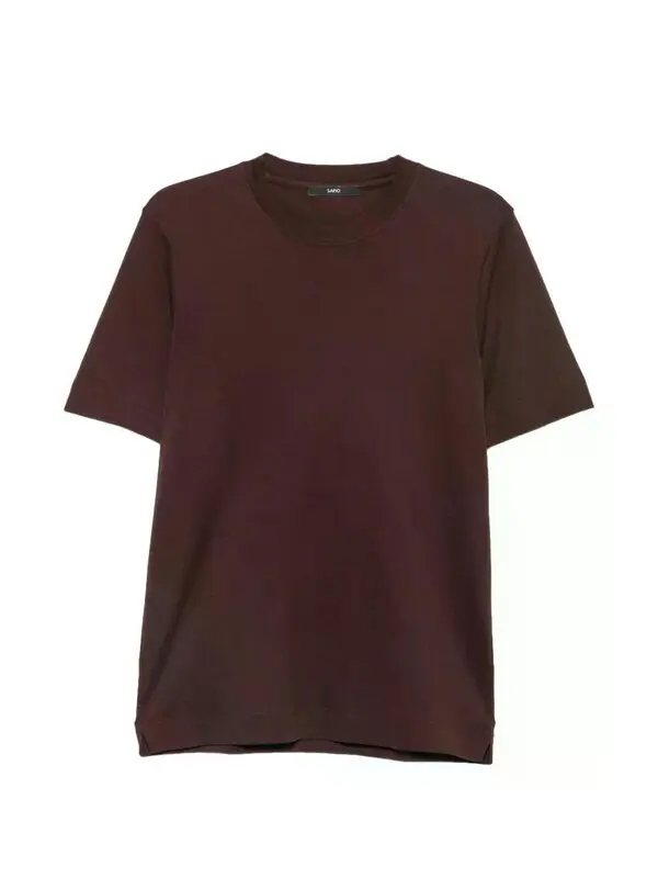 SAPIO Crew-neck T-shirt - Brown