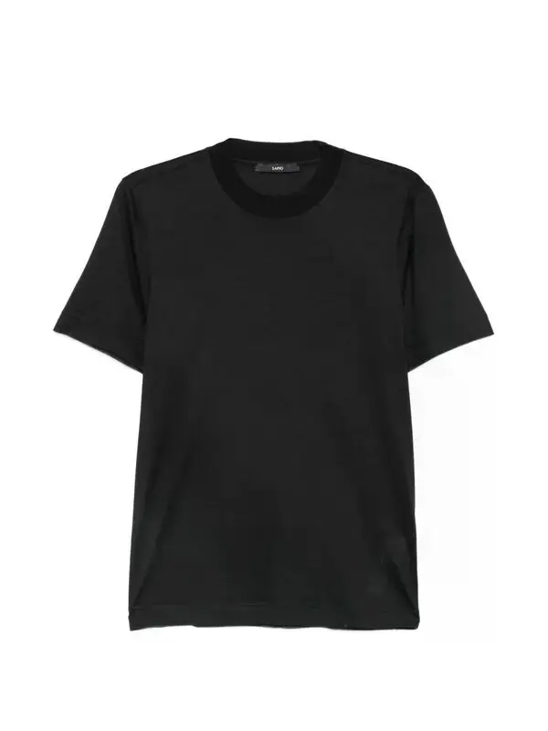 SAPIO Crew-neck T-shirt - Black