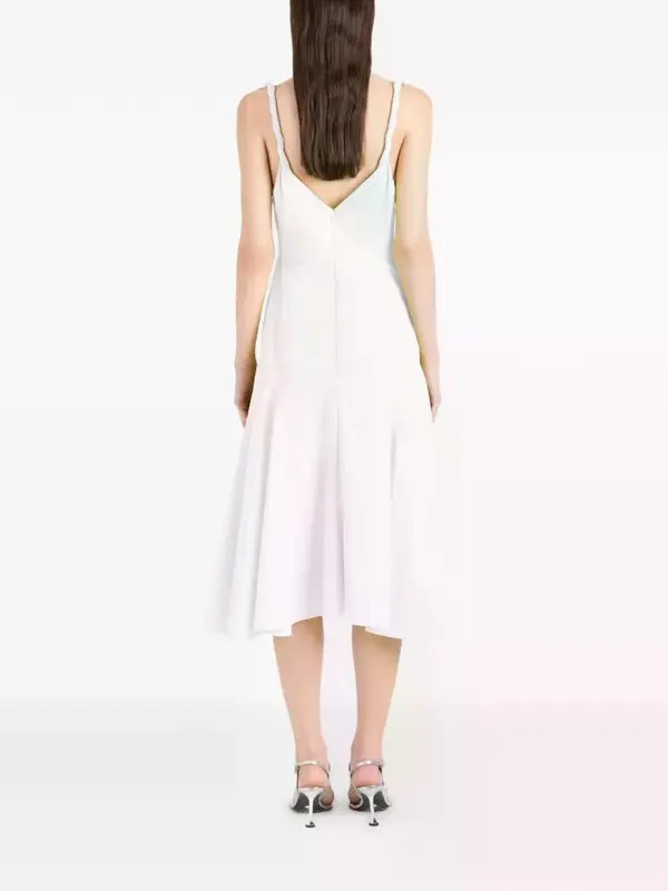Proenza Schouler Leo Twisted Strap Midi Dress