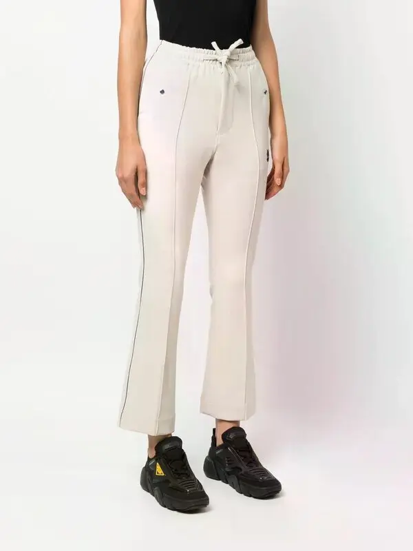 Needles Logo-embroidered Flared Track Pants