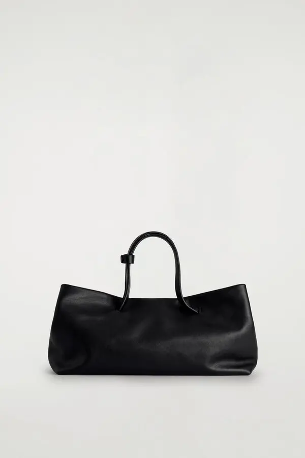 Cos Bateau Tote Bag In Leather