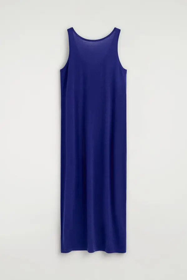 Cos Rounded Merino Wool Maxi Dress