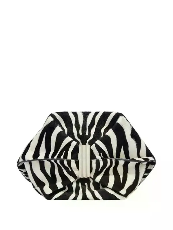 Attico La Scoop Shoulder Bag - Black